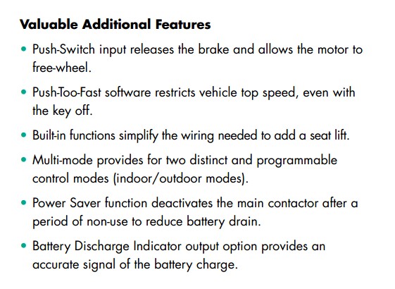 Curtis 1210-2401 24V 70A Permanent Magnet Motor Controller Mobility ...