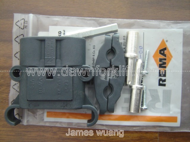 Genuine Male REMA 80A 150V DIN Connector/EURO Connector/Battery Connector