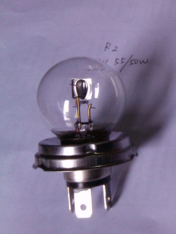 Linde Forklift Lamp Bulb Auto Bulb R2 P45T 24V 55/50W Double Filament