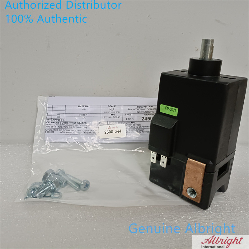 Original Albright SD250 SD250AB-57T 24V 250A Emergency Stop Switch ...