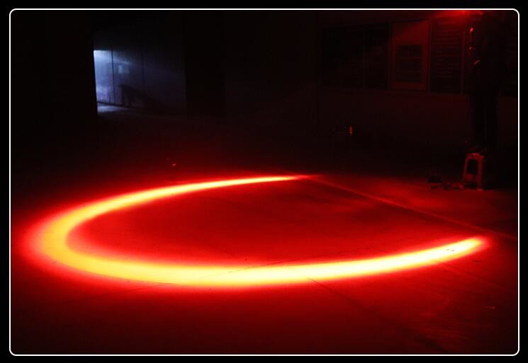 U Type LED Area Light LED Region Light Safety Light Red Line Light ...