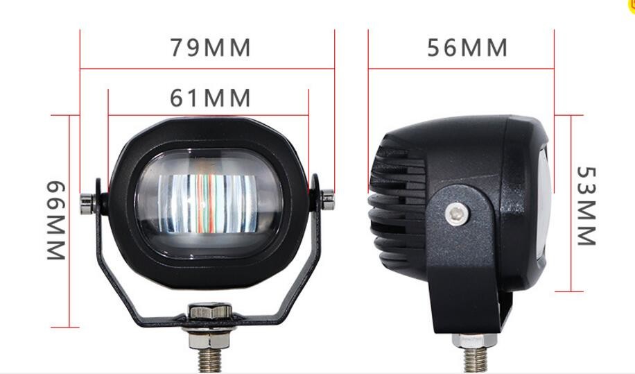 II Type LED Region Light Safety Light Red Line Light Working light Wide ...